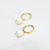 Arracadas Perla Colgante | Damboa Mx